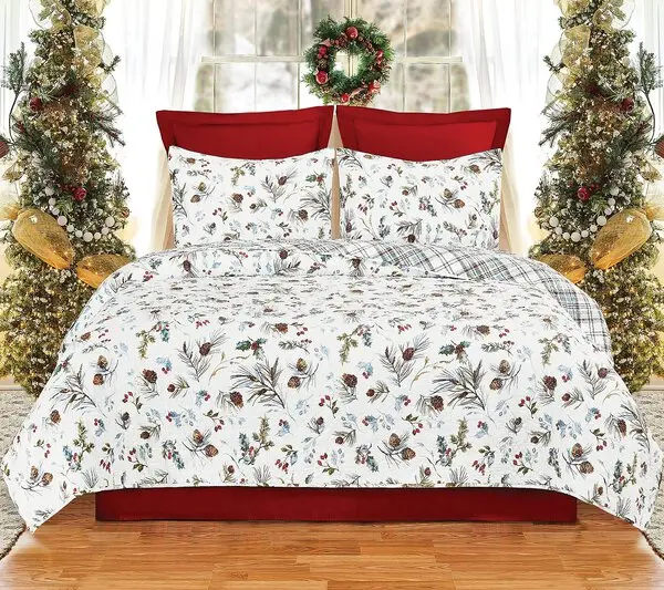 VALERIE PARR HILL Edith 3-piece Cotton Full/queen Quilt Set Va Lerie - One-color