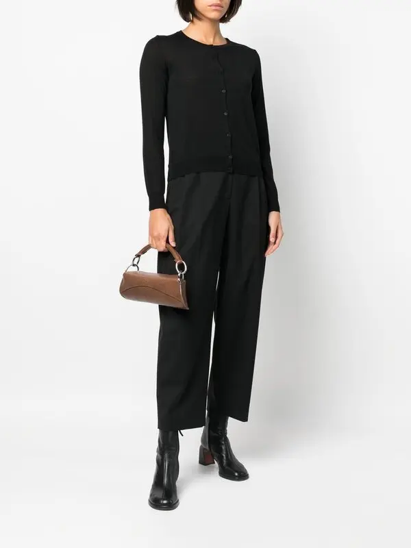 ROBERTO COLLINA Wool-knit Cardigan
