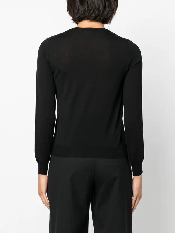 ROBERTO COLLINA Wool-knit Cardigan