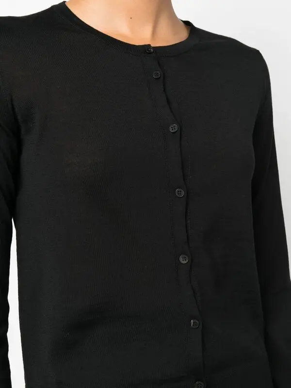 ROBERTO COLLINA Wool-knit Cardigan