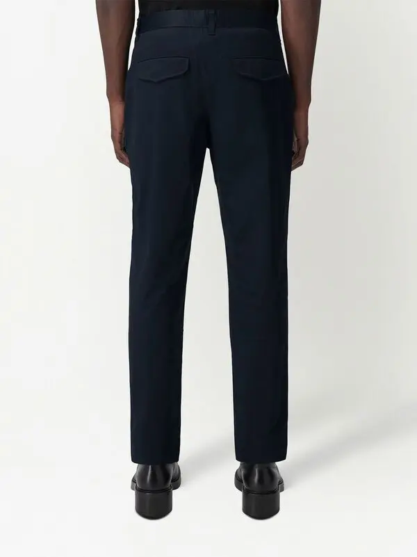 Burberry Embroidered Monogram Straight-leg Trousers