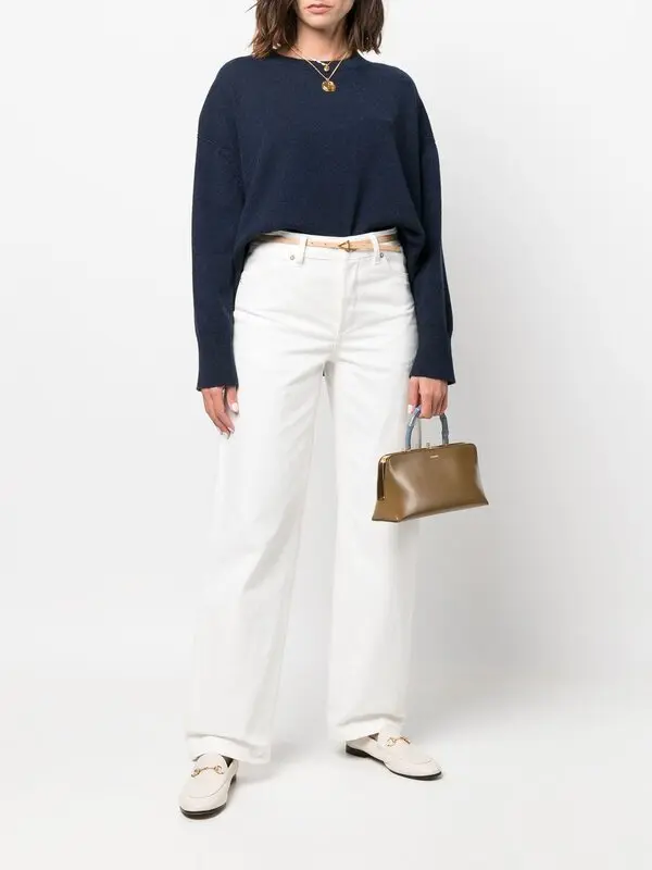 BARRIE Iconic Cashmere Pullover - Blue