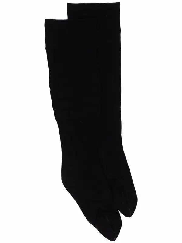 Thom Browne Sheer Knee-high Socks - Black