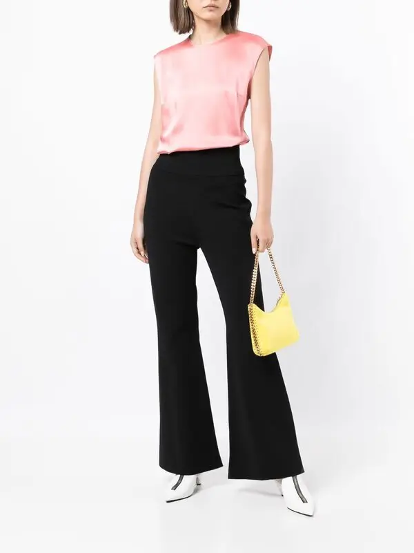 Stella McCartney High-waisted Flared-leg Trousers