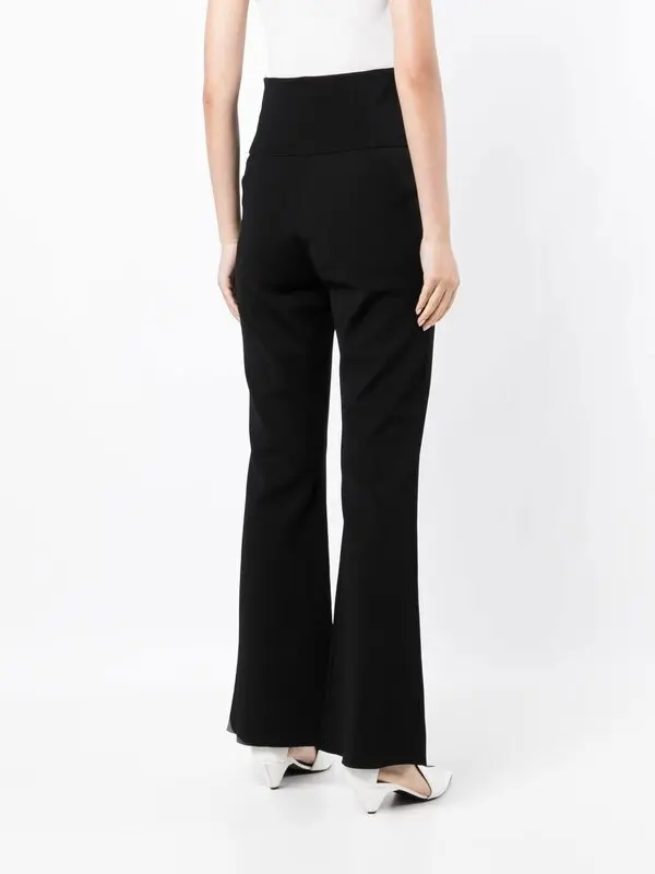 Stella McCartney High-waisted Flared-leg Trousers
