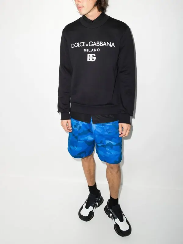 Dolce & Gabbana Logo-embroidered Sweatshirt