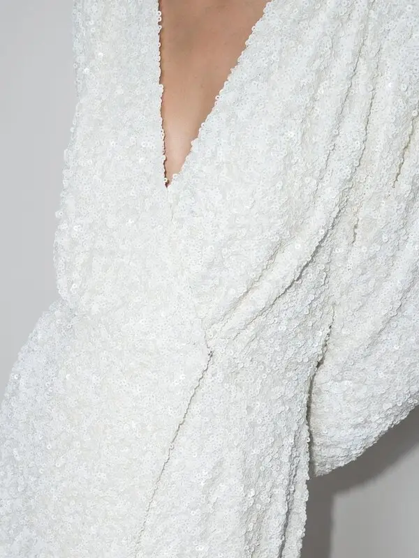ROTATE BY BIRGER CHRISTENSEN Samantha Sequin-embellished Mini Dress
