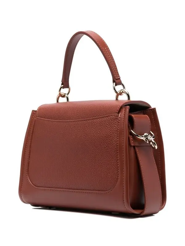 Chloé Mini Tess Grained-leather Tote Bag
