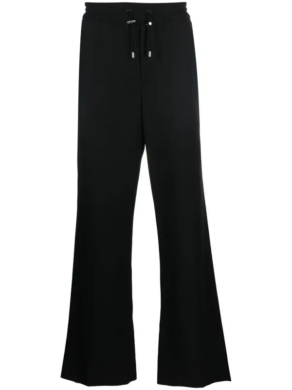 Balmain Wide-leg Trousers - Black
