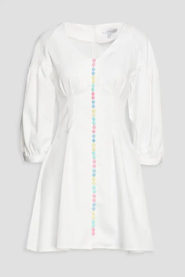 Olivia Rubin Polly Twill Mini Dress