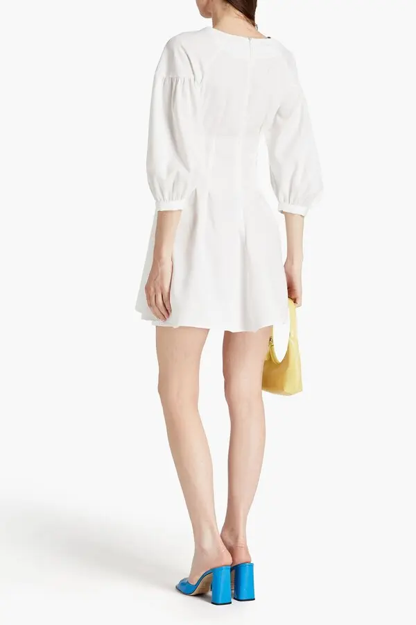 Olivia Rubin Polly Twill Mini Dress