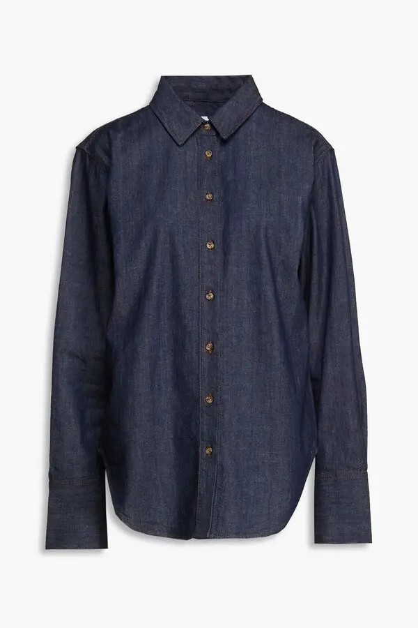 FRAME Le Italien Denim Shirt - Dark Denim