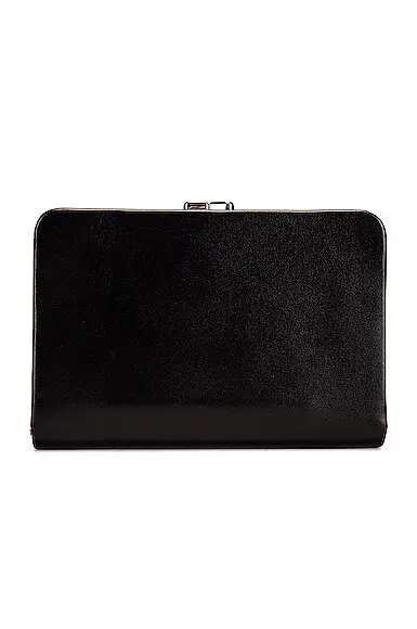 THE ROW Minaudiere Clutch In Black
