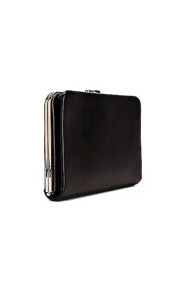 THE ROW Minaudiere Clutch In Black