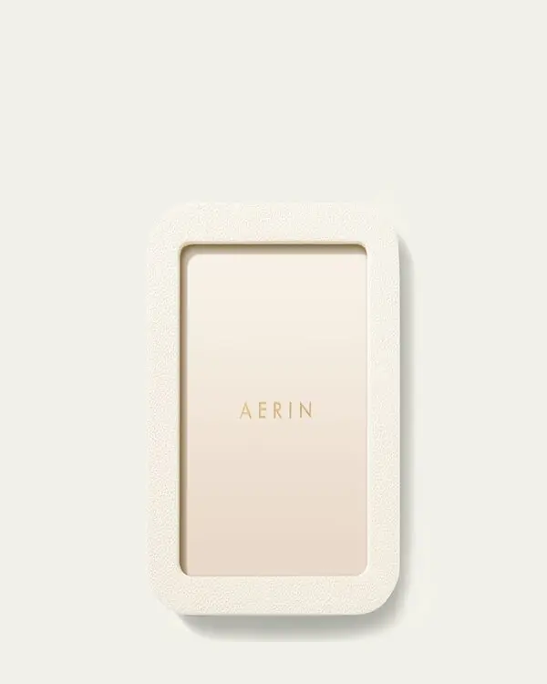 Aerin Modern Faux Shagreen Frame, 5" X 7 - Cream