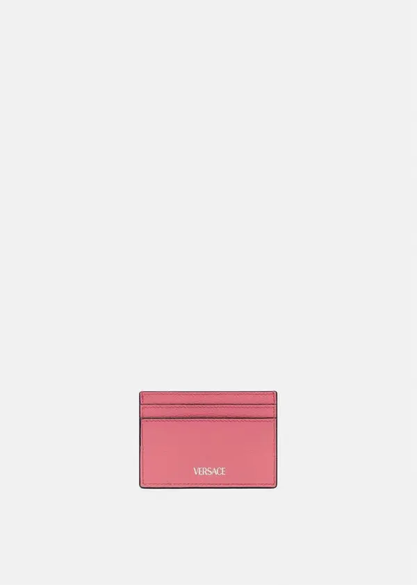 Versace La Medusa Leather Card Holder