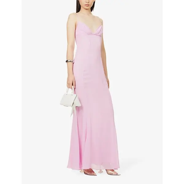 sweetheart mesh maxi dress Sequin Illusion Sweetheart Sheer Bodice Mesh A-line Long Dress 2XL / Dark Sage