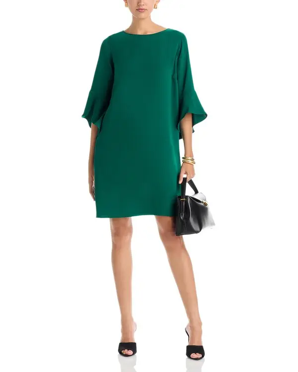 Caroline Rose Julia Dress - Emerald