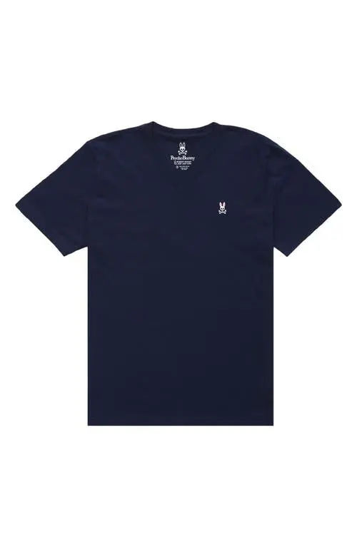Psycho Bunny V-neck T-shirt - Navy