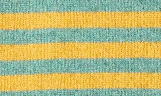BODE Turmeric Stripe Merino Wool Sweater