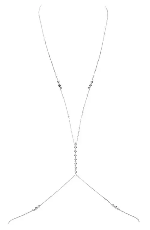 Lili Claspe Anais Body Chain - Silver