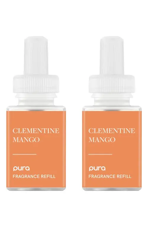PURA 2-pack Diffuser Fragrance Refills - Clementine Mango