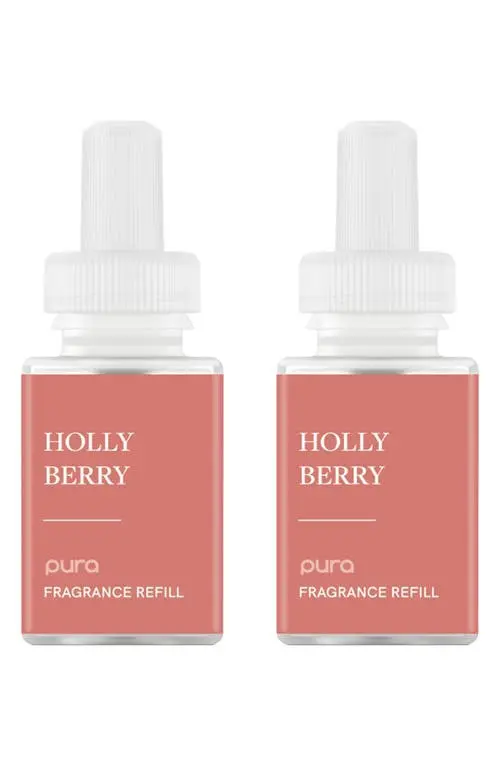 PURA 2-pack Diffuser Fragrance Refills - Holly Berry