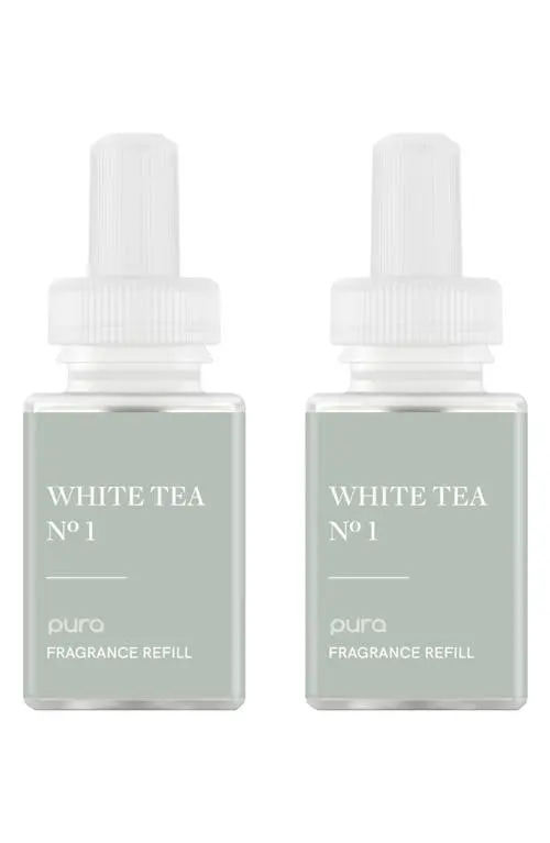 PURA 2-pack Diffuser Fragrance Refills - White Tea No 1