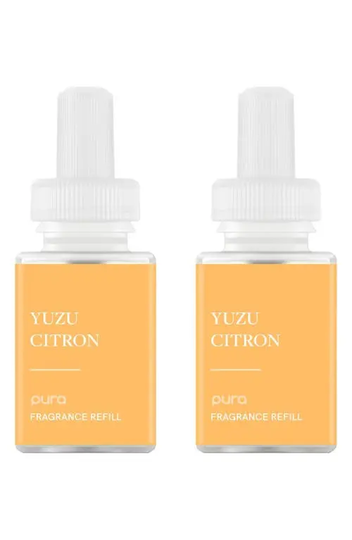 PURA 2-pack Diffuser Fragrance Refills - Yuzu Citron