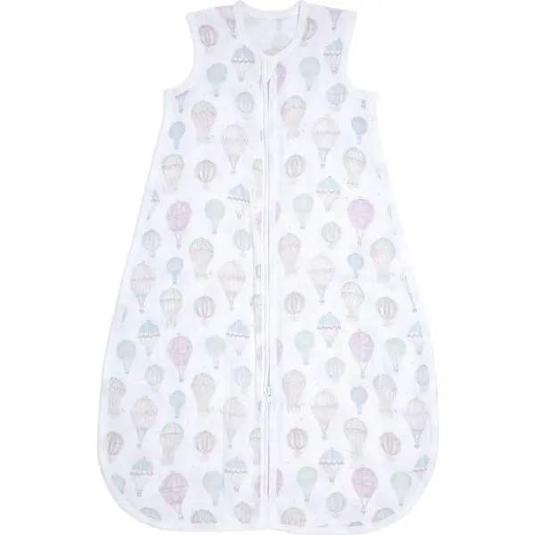 ADEN + ANAIS Organic Cotton Muslin Wearable Blanket - Above The Clouds Pink