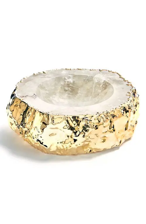 ANNA NEW YORK Cascita Bowl - Crystal Gold