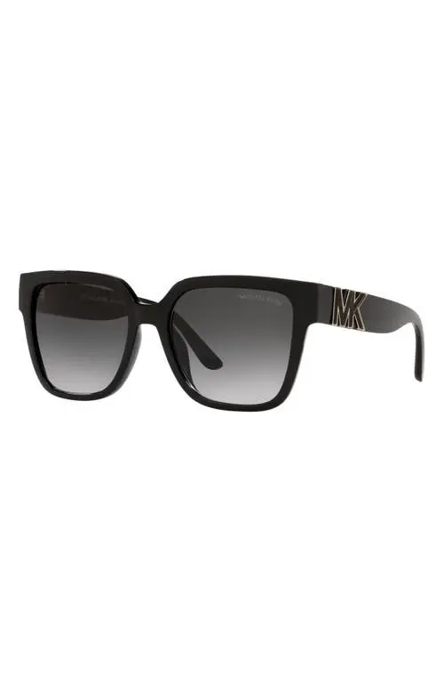 Michael Kors 54mm Square Sunglasses - Black