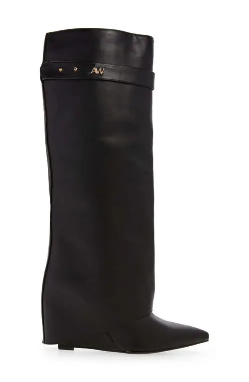 AZALEA WANG Melina Pointy Toe Boots