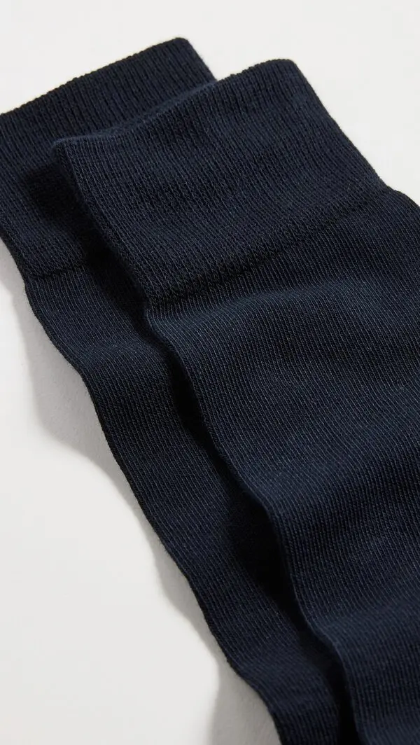 Falke Happy 2-pack Crew Socks - Dark Navy