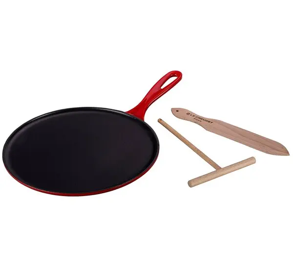 LE CREUSET Crepe Pan With Rateau And Spatula - One-color