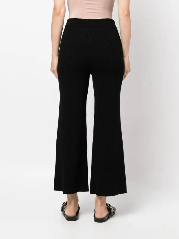 AERON Ribbed Merino-cashmere Trousers