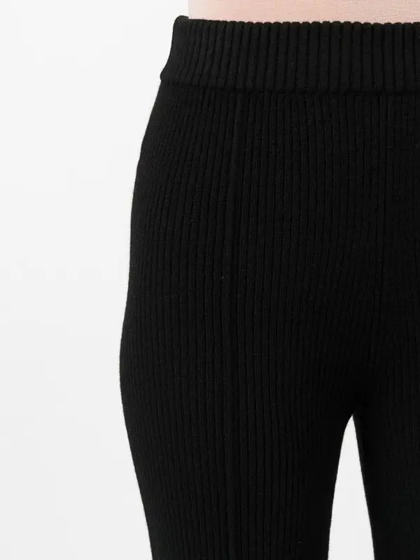 AERON Ribbed Merino-cashmere Trousers