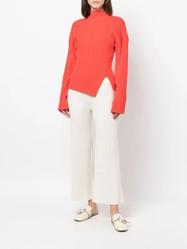 AERON Straight-leg Merino-cashmere Trousers