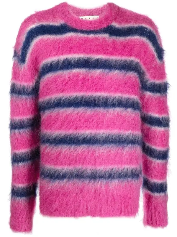 Marni Striped Mohair Jumper