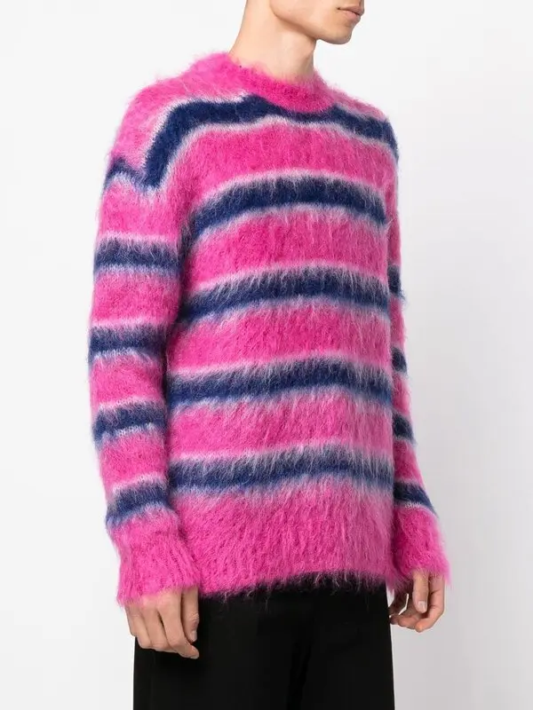 Marni Striped Mohair Jumper