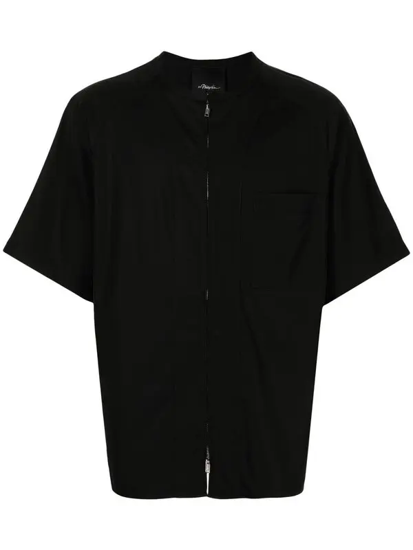 3.1 Phillip Lim Zipped Baseball Shirt