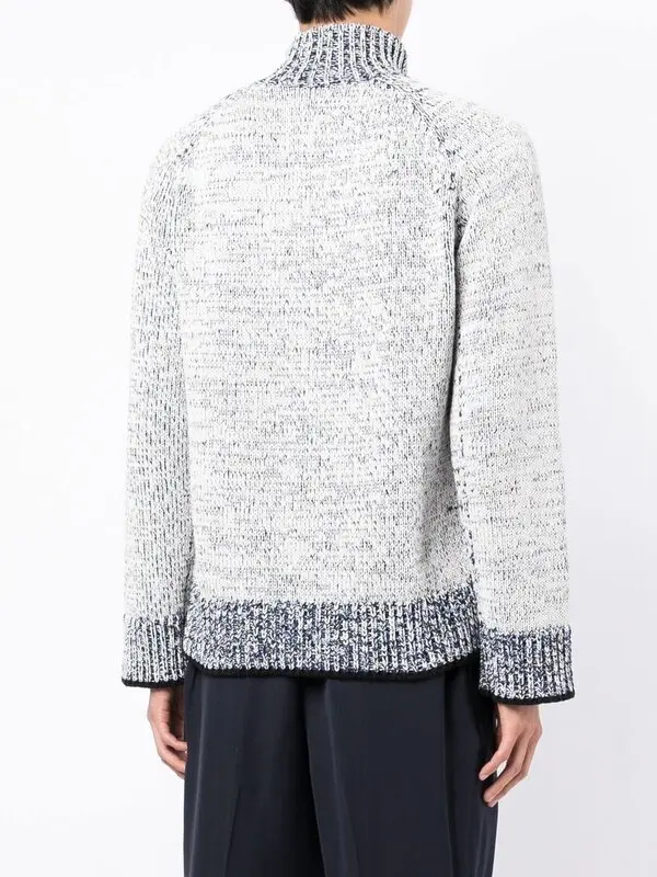 3.1 Phillip Lim Marled Zip-up Cardigan