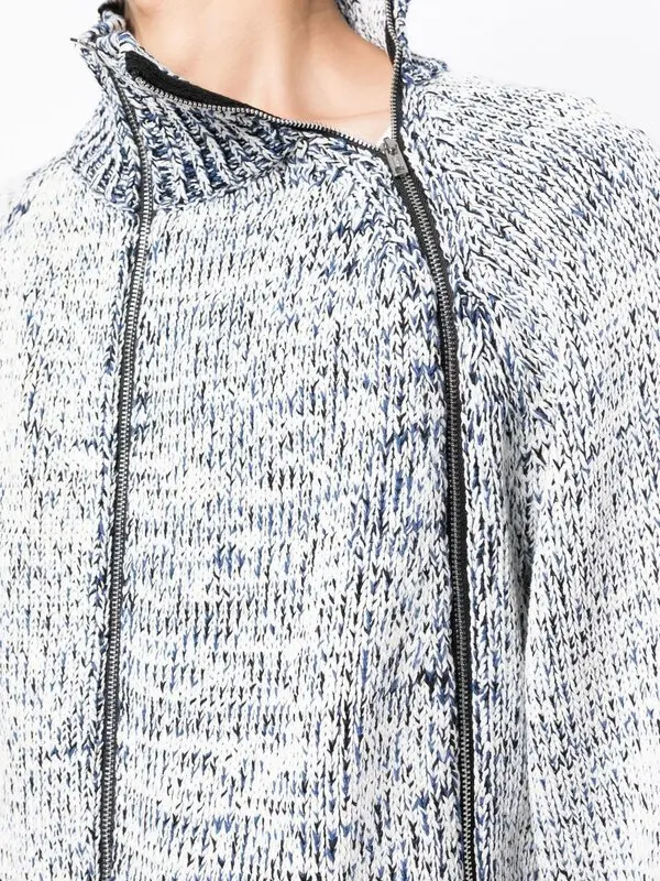 3.1 Phillip Lim Marled Zip-up Cardigan