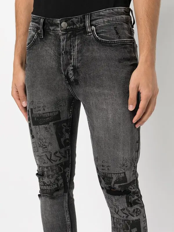 Ksubi Van Winkle Mash Up Jeans