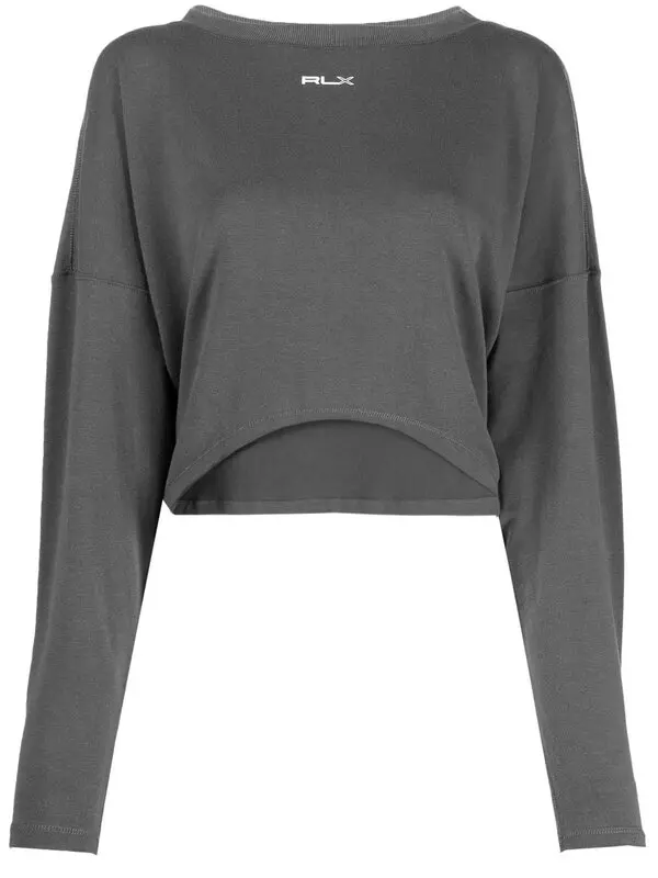 Polo Ralph Lauren Rlx Drop-shoulder Sweatshirt - Grey