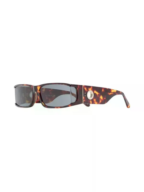 Linda Farrow Mya Rectangle-frame Sunglasses