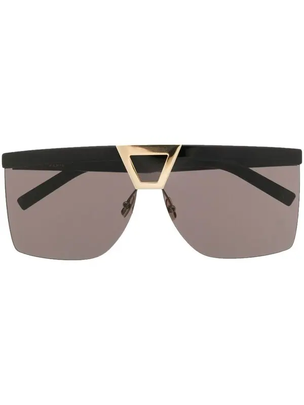 Saint Laurent Square Sunglasses - Black