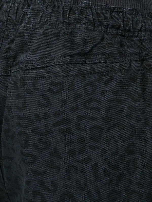 StÜssy Leopard-print Cotton Shorts