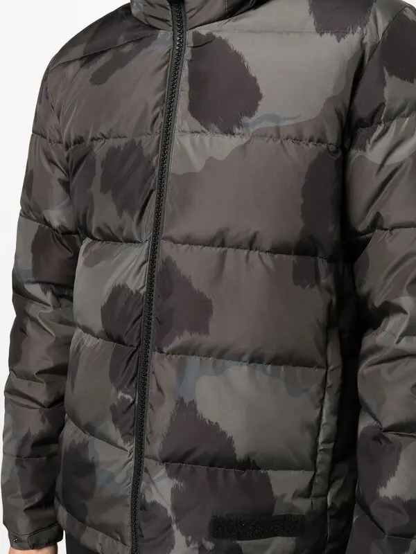 Aspesi Camouflage-print Padded Jacket