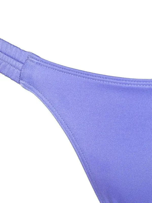 MANOKHI Ruched Bikini Set - Purple